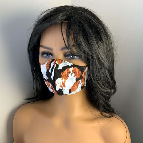 Cavalier King Charles Spaniel Face Mask
